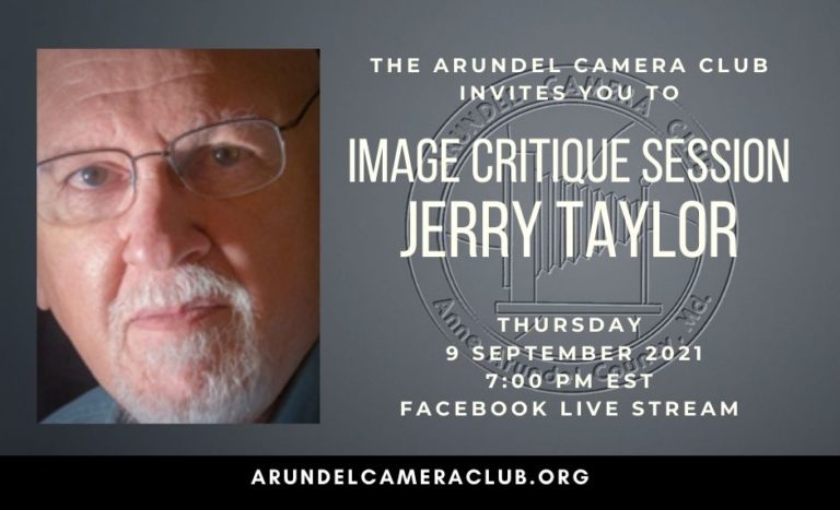 2021 Sep. 9: Image Critique Session Led by Jerry Taylor